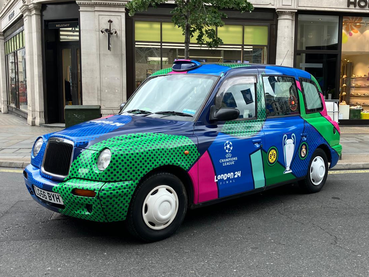 Promotional branded taxi rental for brand events | Promohire