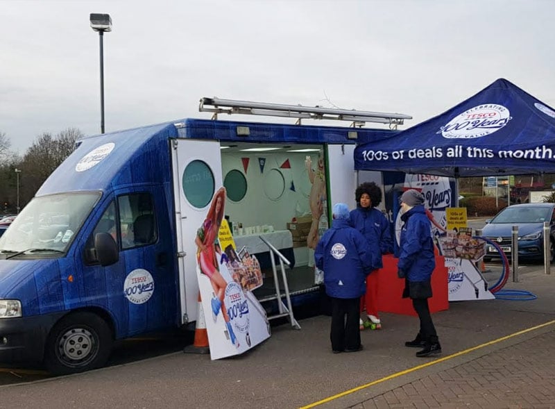 Mobile exhibition vans & roadshow vehicle hire | Promohire