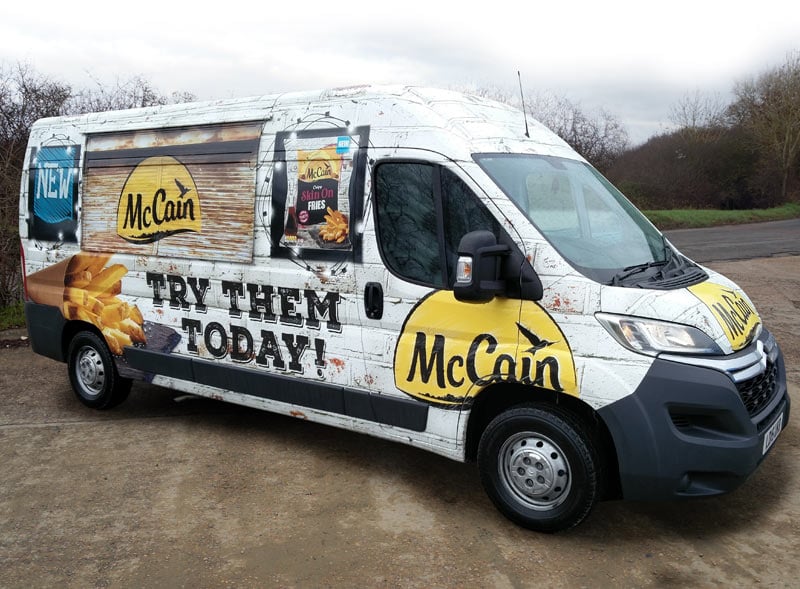 Citroen Relay & Lo-loader van hire for food sampling | Promohire